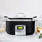 GreenPan Elite Black Slow Cooker + Reviews | Crate & Barrel