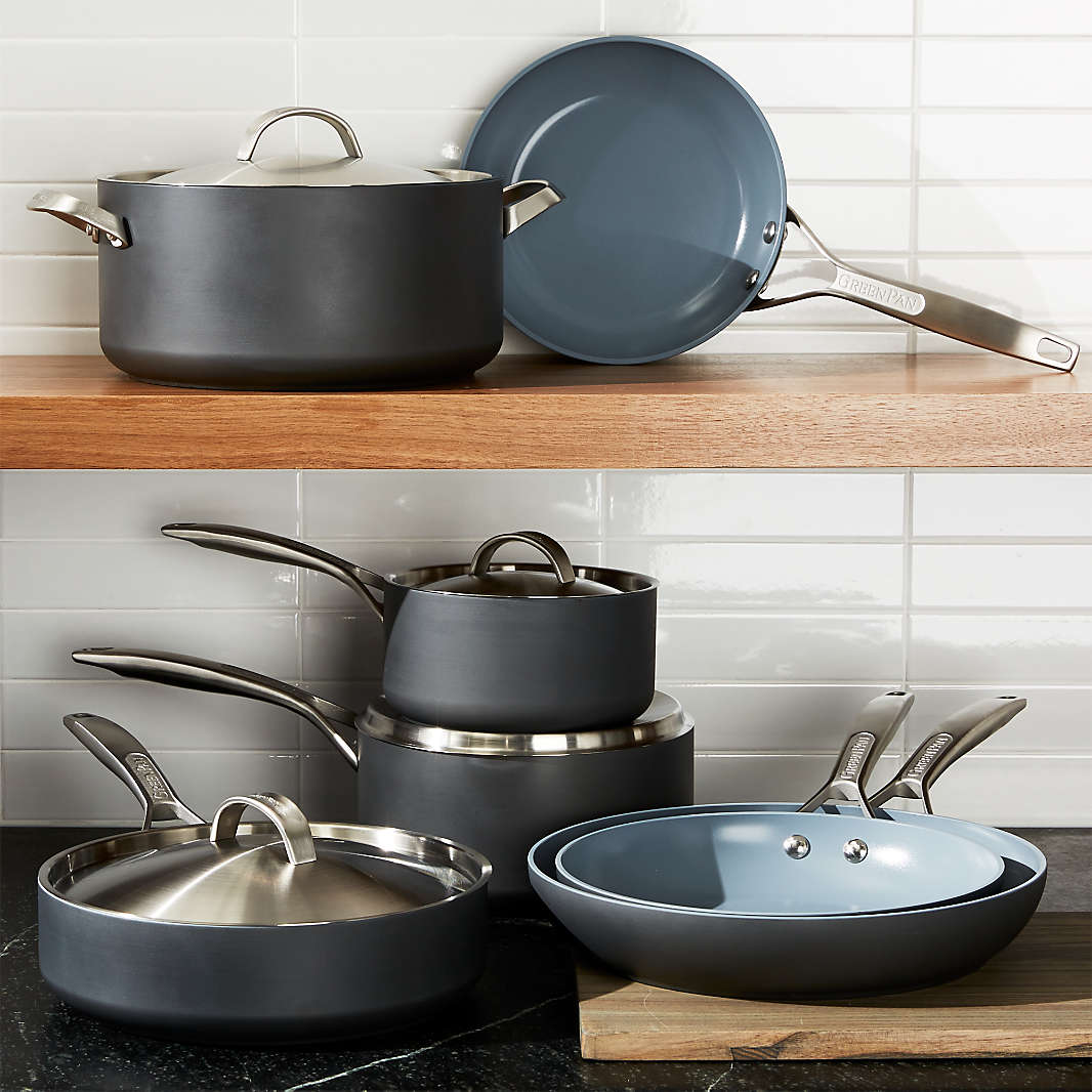 GreenPan Cookware: Non-Stick Ceramic Pots and Pans | Crate & Barrel