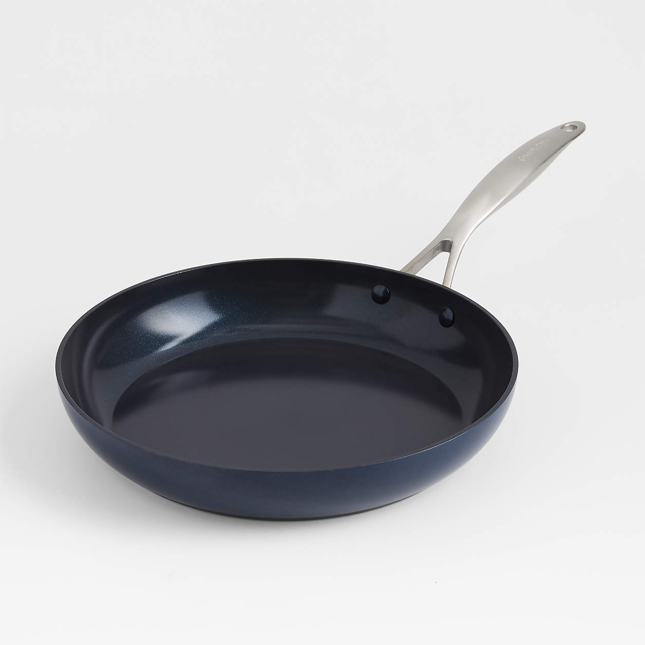 GreenPan Valencia Pro Ceramic 12" Midnight Blue Frying Pan + Reviews ...