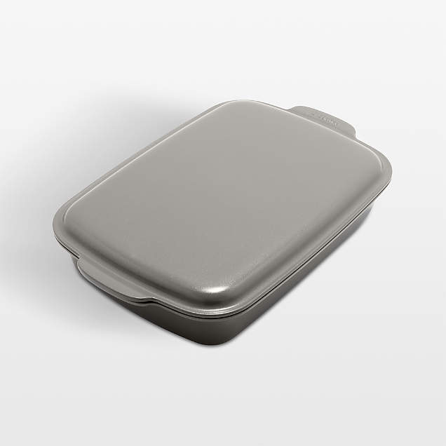 GreenPan Elite Ovenware Dark Grey 8" Square Baker Pan + Reviews | Crate ...