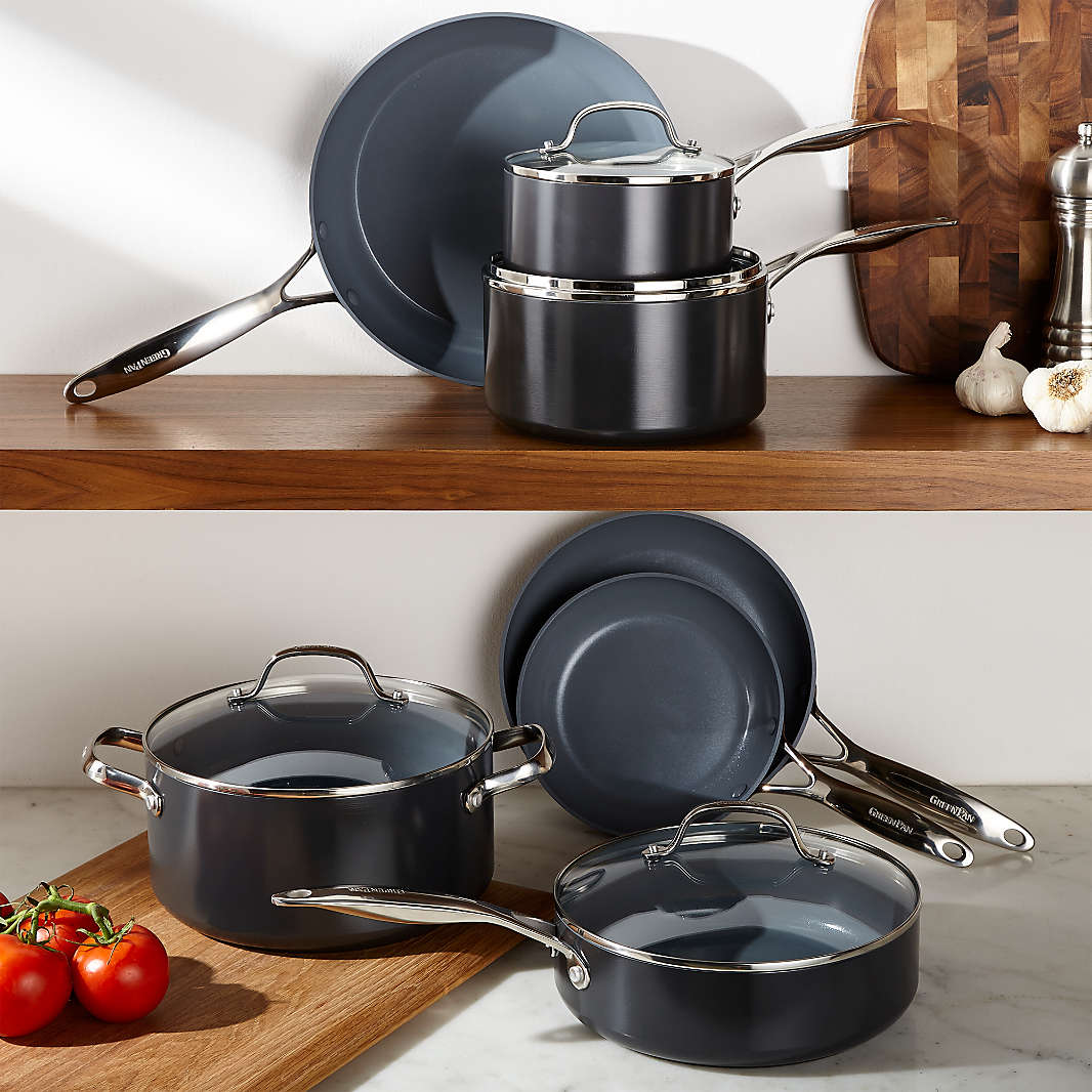 GreenPan Cookware: Non-Stick Ceramic Pots and Pans | Crate & Barrel