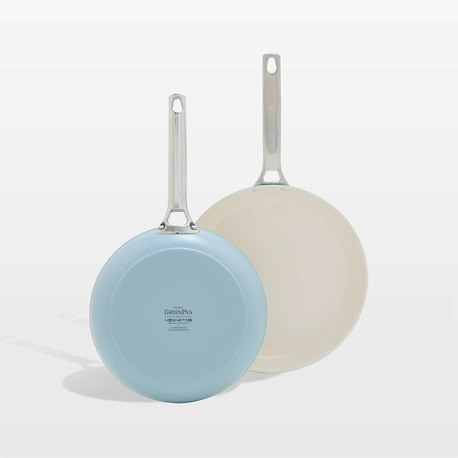 GreenPan Padova Ceramic Nonstick Fry Pan Set | Crate & Barrel