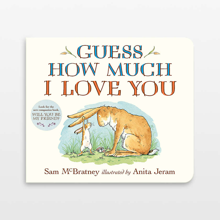 Guess How Much I Love You Baby Board Book by Sam McBratney | Crate & Kids
