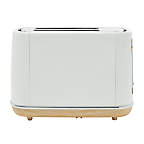Haden Dorchester Matte White 2-Slice Toaster + Reviews | Crate & Barrel