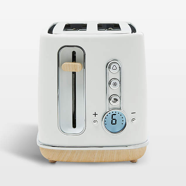 SMEG Cream 2-Slice Retro Toaster + Reviews | Crate & Barrel
