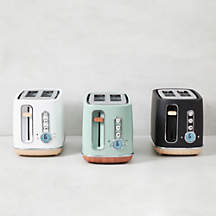 Haden Dorchester Matte White 2-Slice Toaster + Reviews | Crate & Barrel