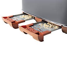 HADEN Dorchester Pebble Grey 2-Slice Toaster | Crate & Barrel