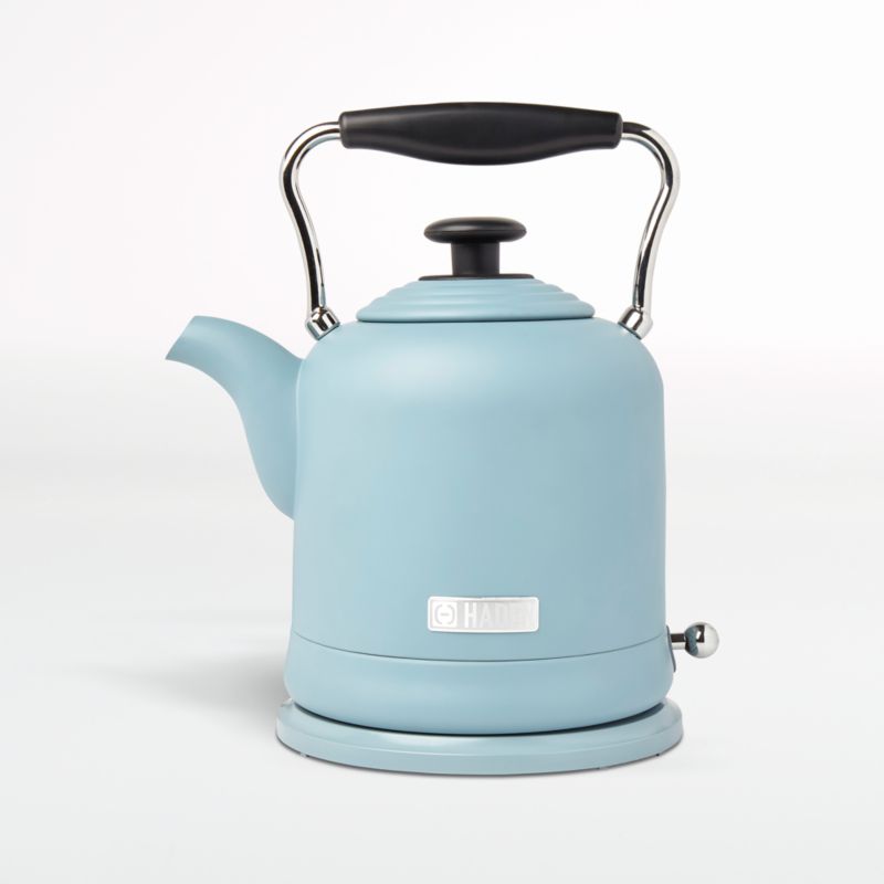 HADEN Highclere Blue Kettle | Crate & Barrel