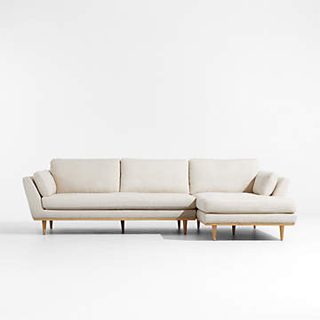 8 foot couch with chaise store