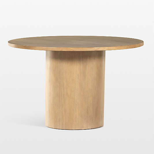 Solid Wood Dining Tables | Crate & Barrel