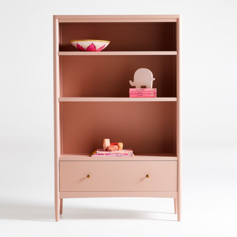 Hampshire Tall Blush Bookcase | Crate & Kids Canada