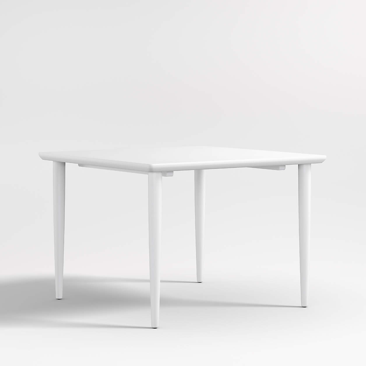 Hampshire White Wood Square Kids Play Table | Crate & Kids