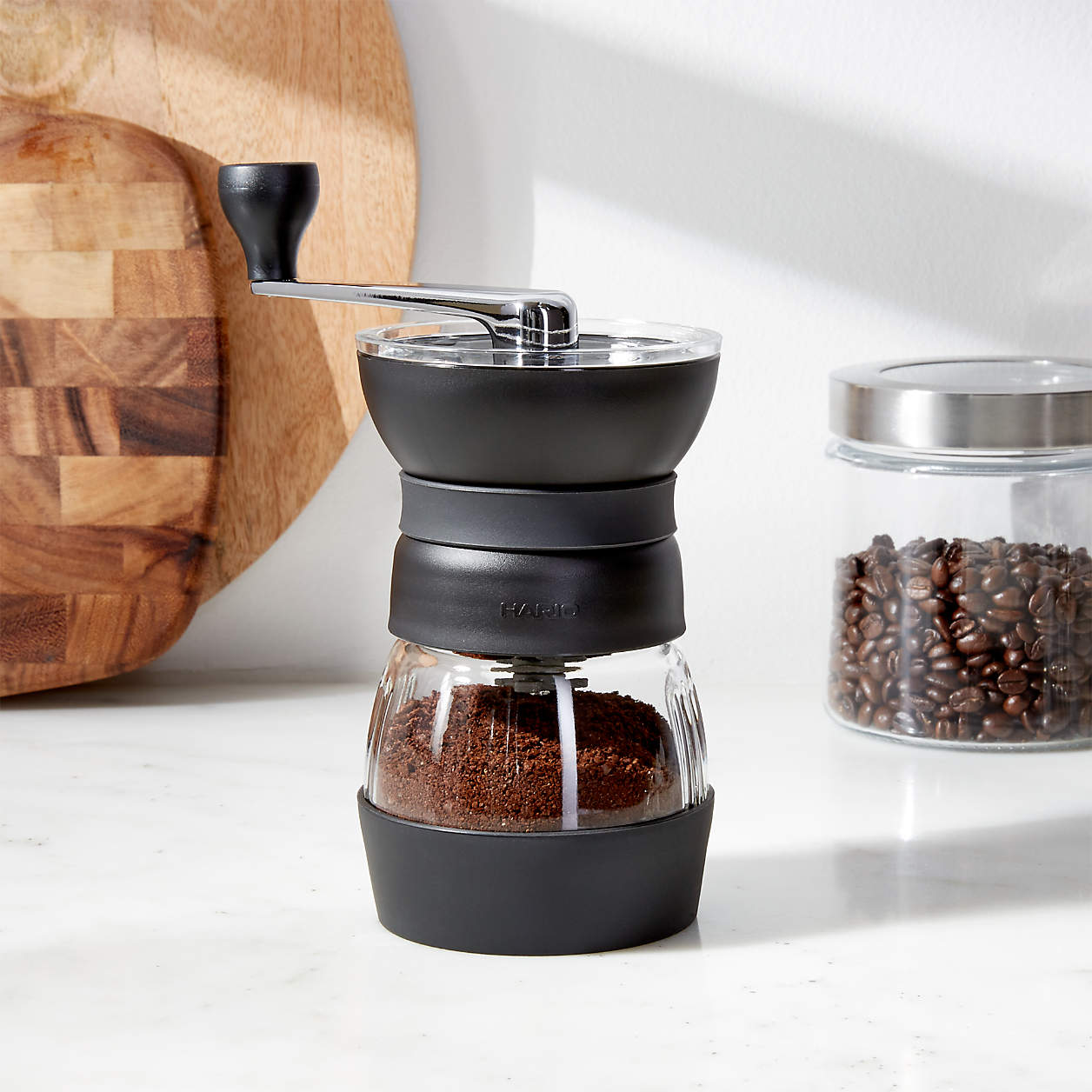 Hario Skerton Coffee Grinder Pro + Reviews | Crate & Barrel