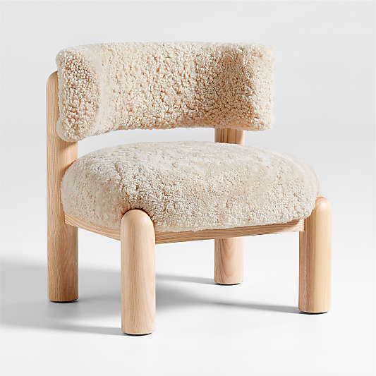 Shearling Accent Chairs for the Home | Crate & Barrel