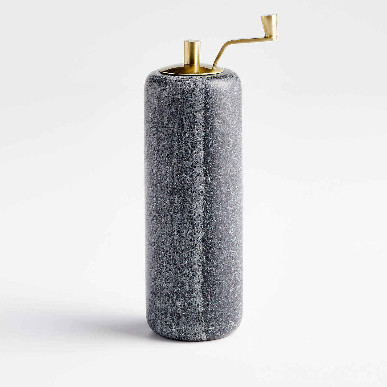 Hayes Marble Salt Shaker and Pepper Mill | Crate & Barrel