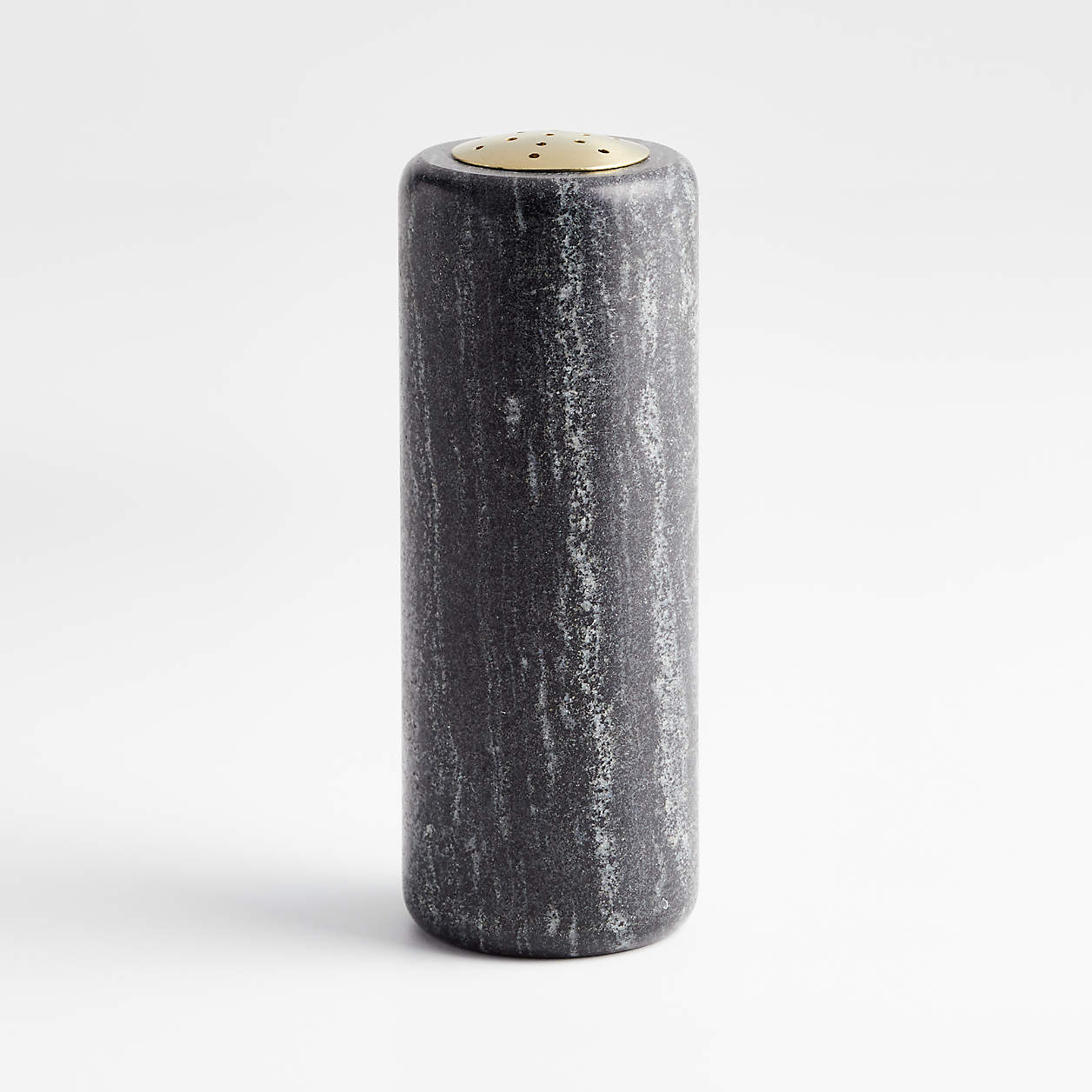 Hayes Marble Salt Shaker and Pepper Mill | Crate & Barrel