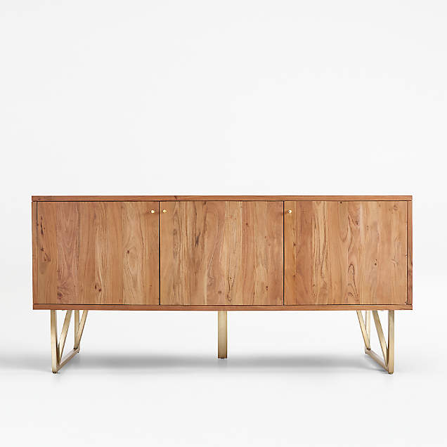 Walton Ribbed Sideboard | Crate & Barrel