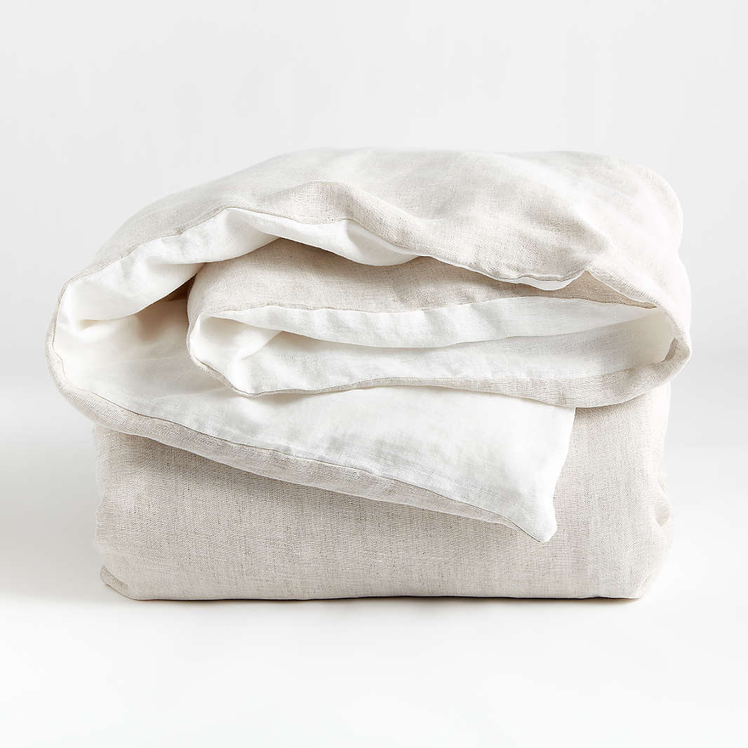 White Bedding: White Duvet Covers, Sheets and Comforters | Crate & Barrel