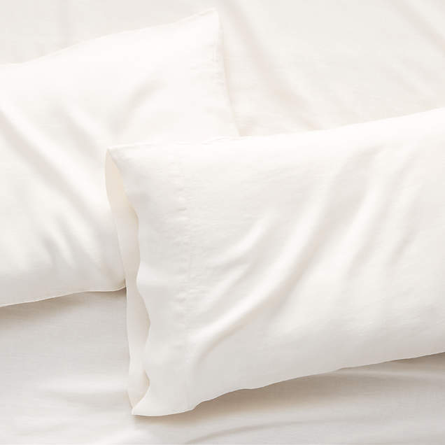 Grey Natural Hemp Fiber Queen Bed Sheet Set Reviews Crate And Barrel
