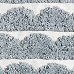 Hi/Low Scallop Elegant Pink Flatweave Kids Performance Area Rug 8x10 ...