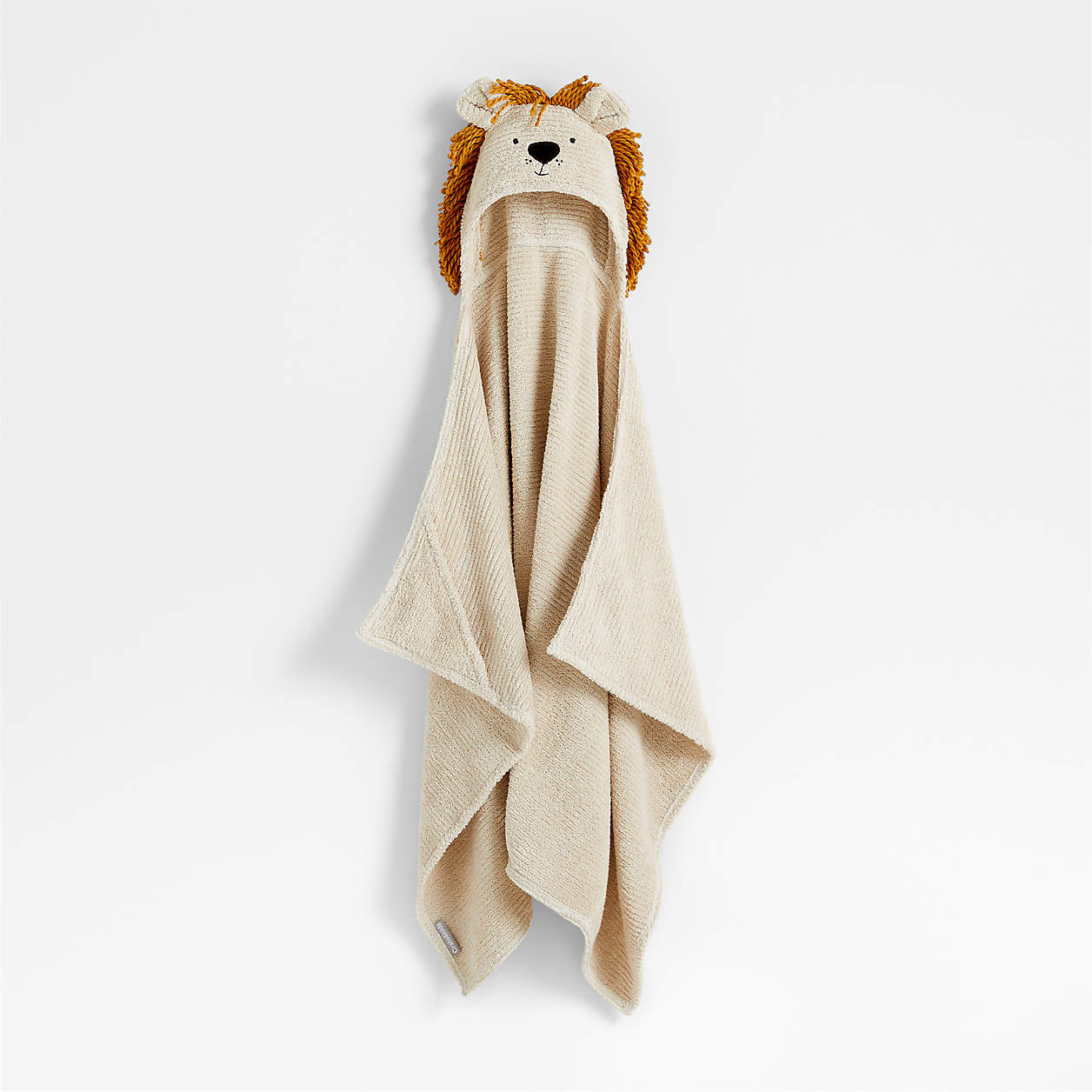 Lion Organic Cotton Hooded Kids Towel | Crate & Kids