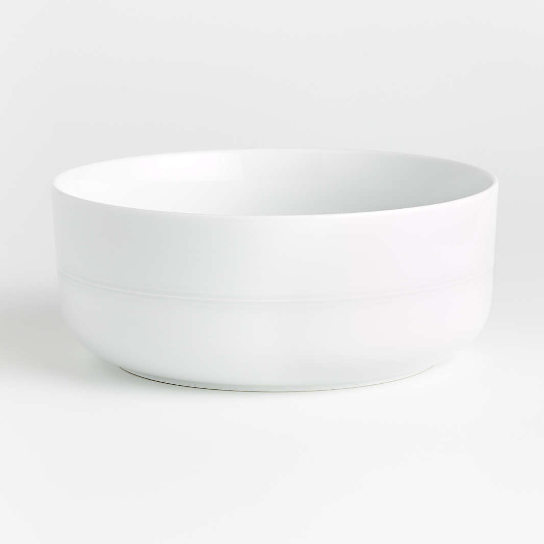White Serving Dishes | Crate & Barrel