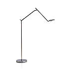 Humanscale Infinity Ash Black Floor Lamp | Crate & Barrel