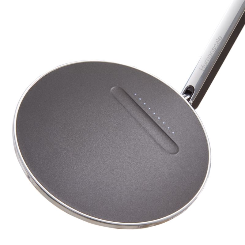 Humanscale Infinity Ash Black Floor Lamp | Crate & Barrel