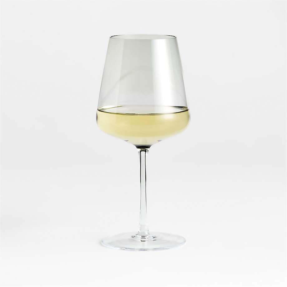 Ingrid Grey Autumn Fall White Wine Glass Reviews Crate And Barrel