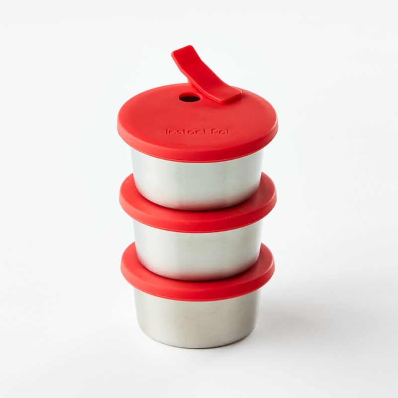 Instant Pot Small Cook or Bake Cups, Set of 3 + Reviews | Crate & Barrel