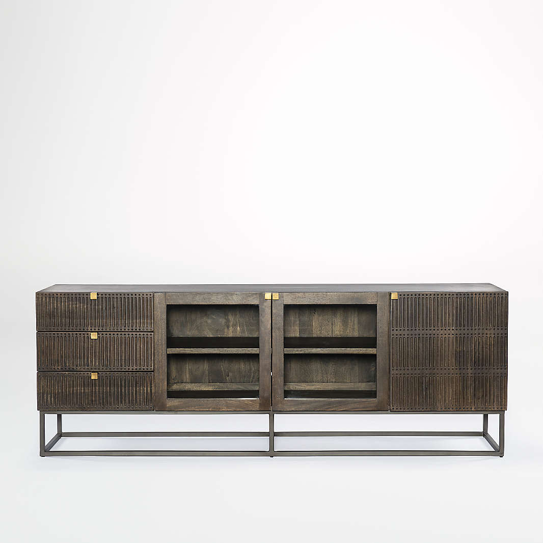 Industrial Media Consoles | Crate & Barrel