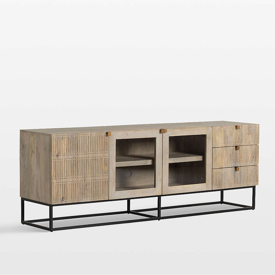Industrial Media Consoles | Crate & Barrel