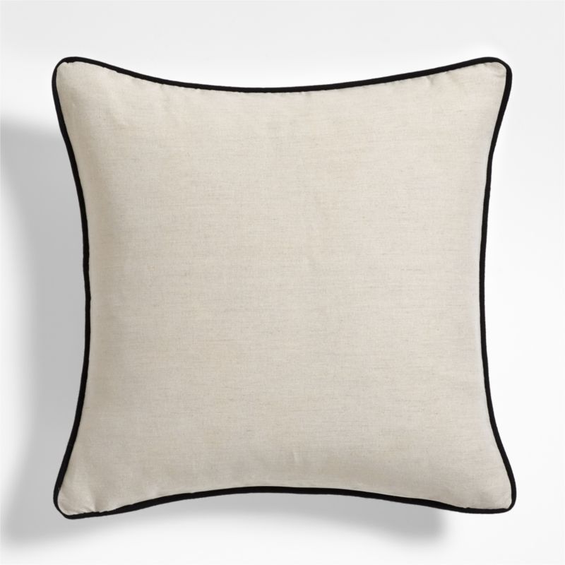 Arctic Friend Red Bird 23"x23" Ivory Multi Throw Pillow with Feather ...