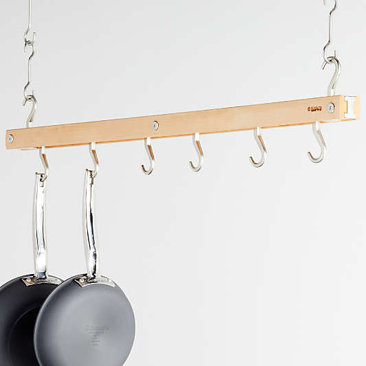 Pot Racks: Hanging, Wall Mounted & Stand | Crate & Barrel