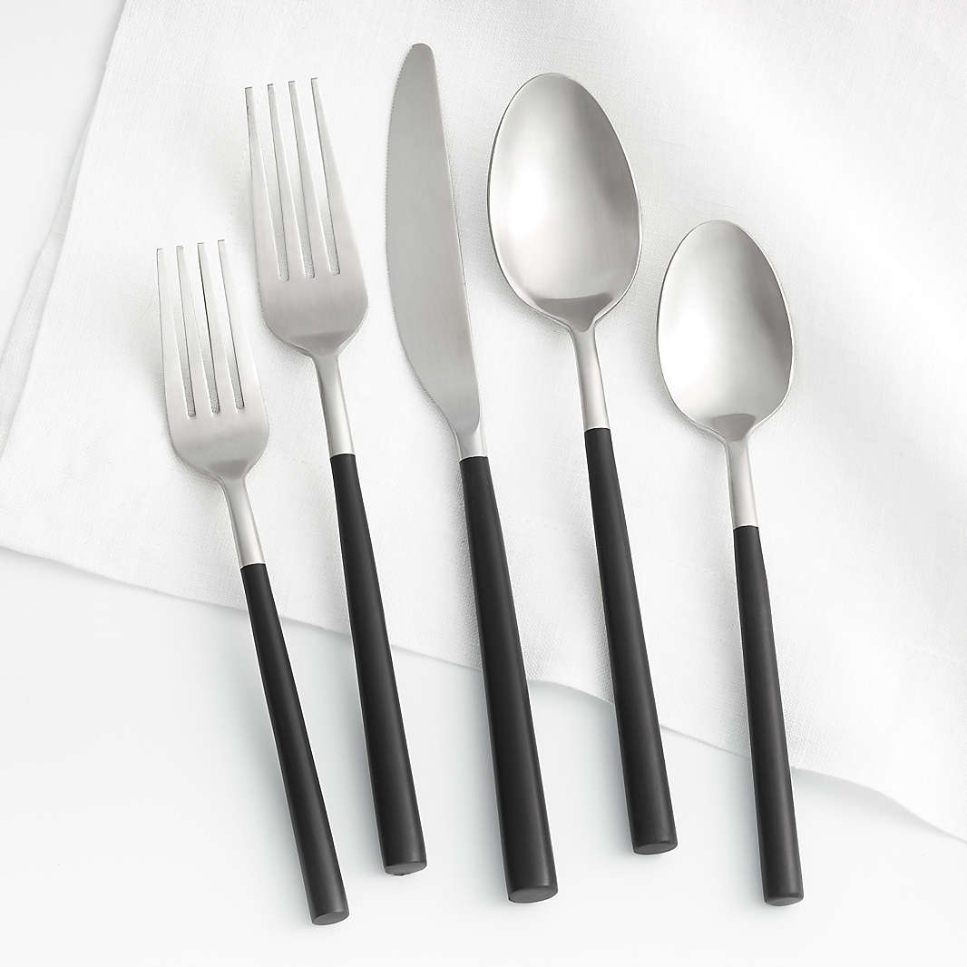 Black Flatware | Crate & Barrel