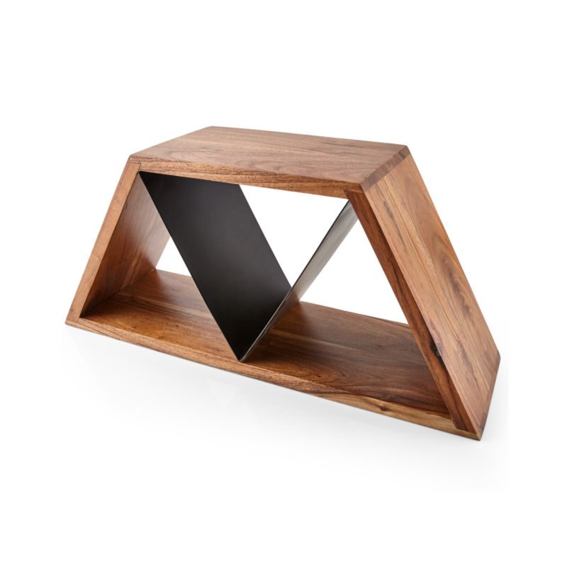 Jasper 6-Bottle Wine Rack + Reviews | Crate & Barrel