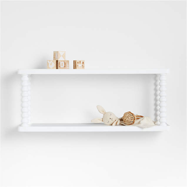 Jenny Lind White Wood Spindle Kids Twin Bed + Reviews | Crate & Kids