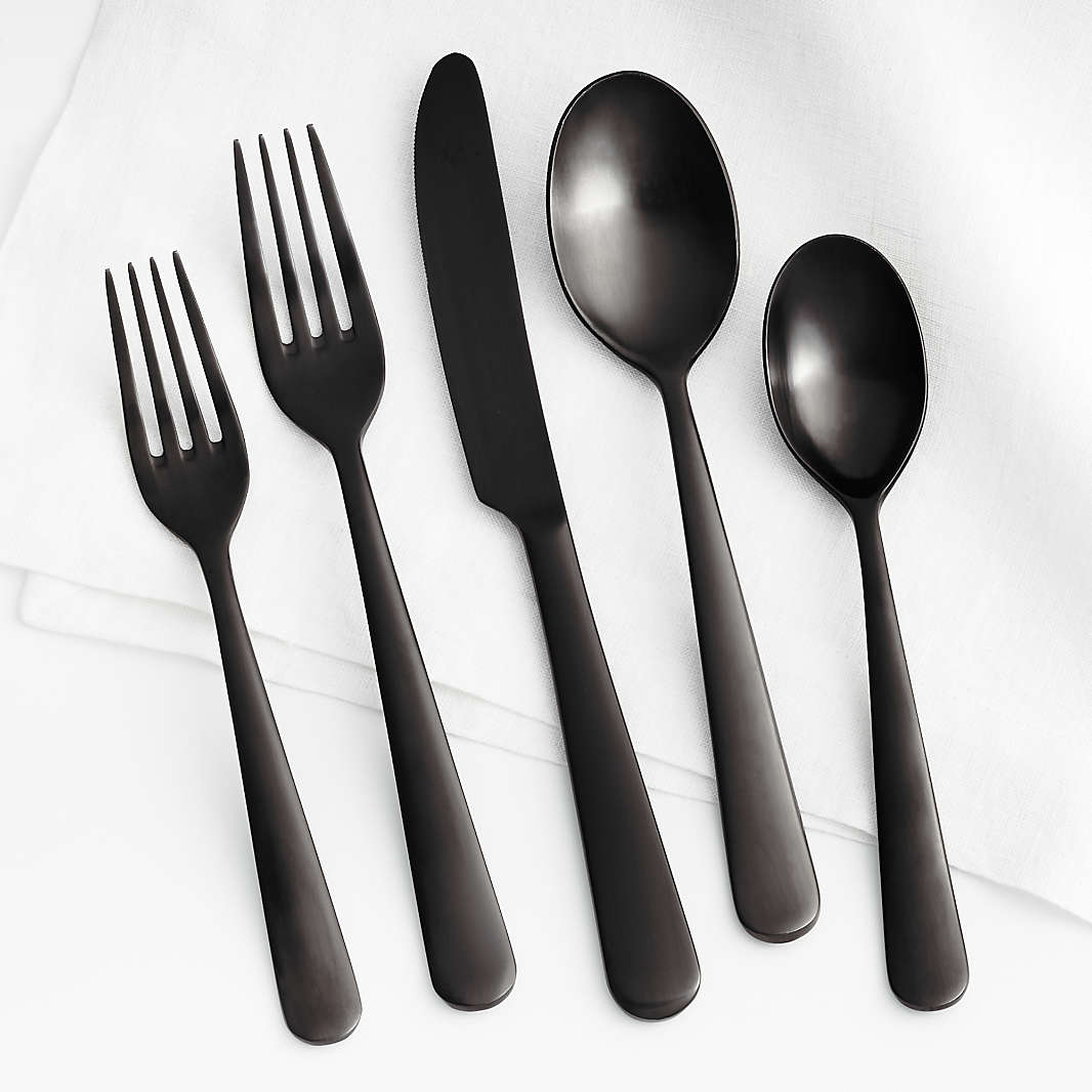 Black Flatware | Crate & Barrel