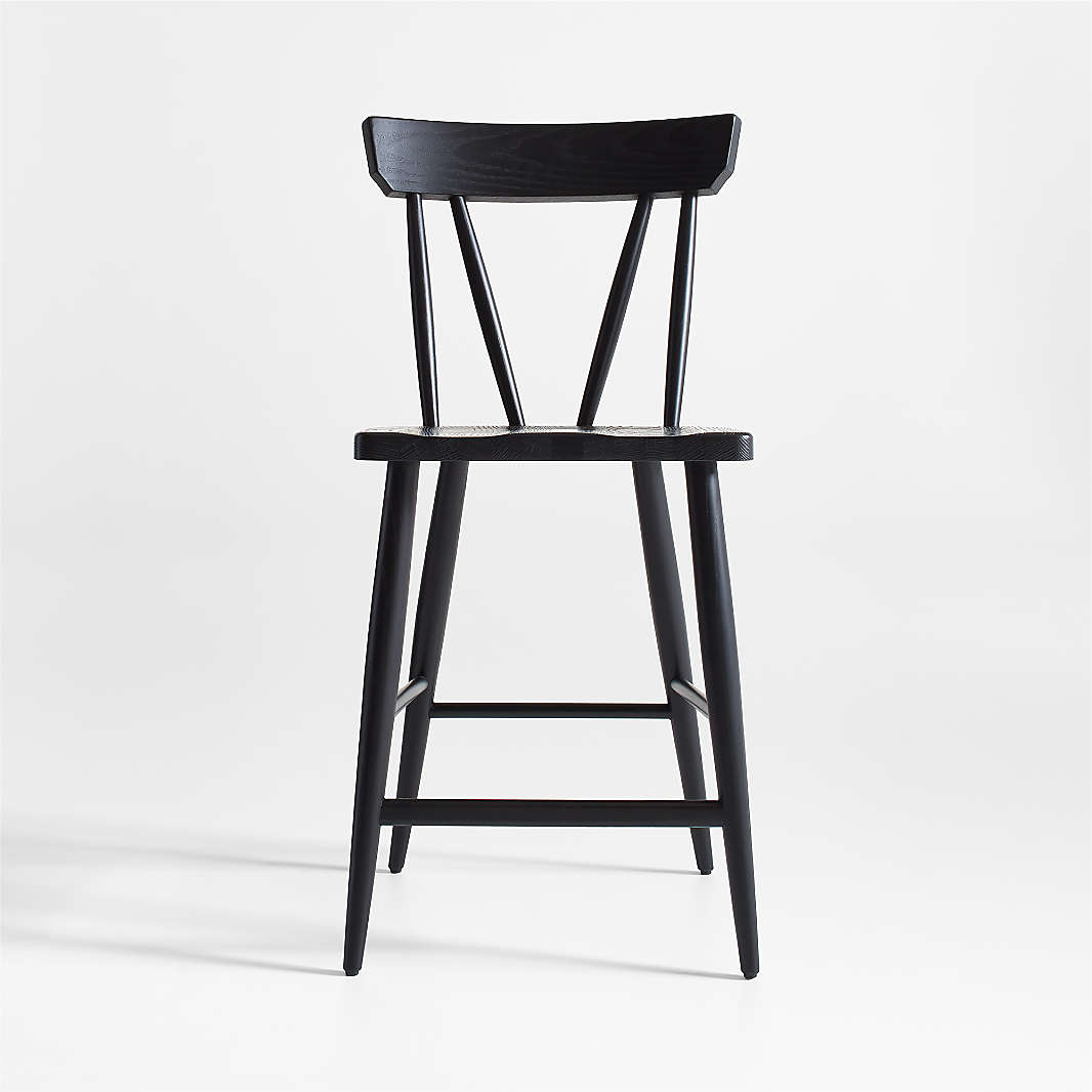 Black Bar Stools | Crate & Barrel
