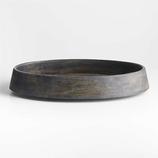 Black Centerpiece Bowls & Trays | Crate & Barrel