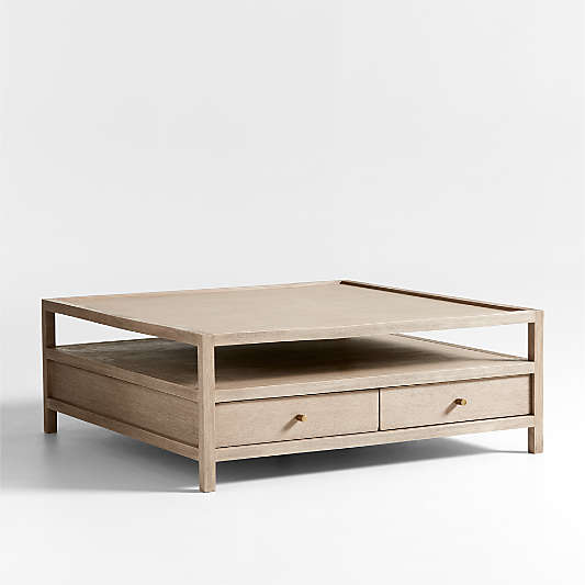 Square Coffee Tables & Large Square Accent Tables | Crate & Barrel