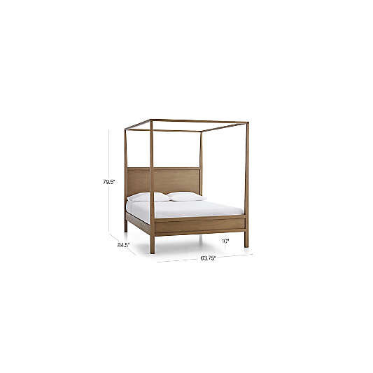 Queen Bed Frames & Queen Size Bed Frames | Crate & Barrel