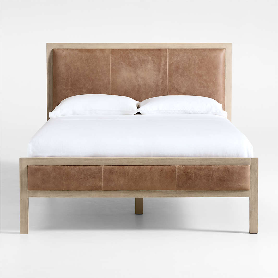 Queen Bed Frames & Queen Size Bed Frames | Crate & Barrel