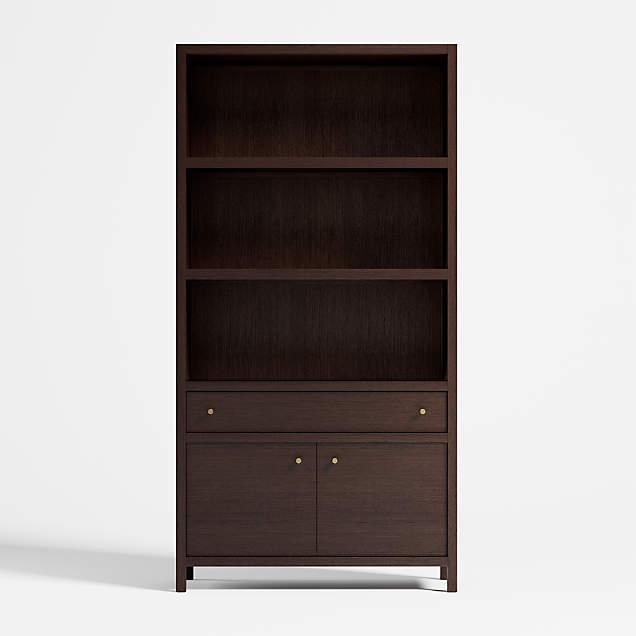 Kendall Walnut Bookcase + Reviews | Crate & Barrel Canada