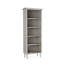 Kendall Dove Bookcase + Reviews | Crate & Barrel