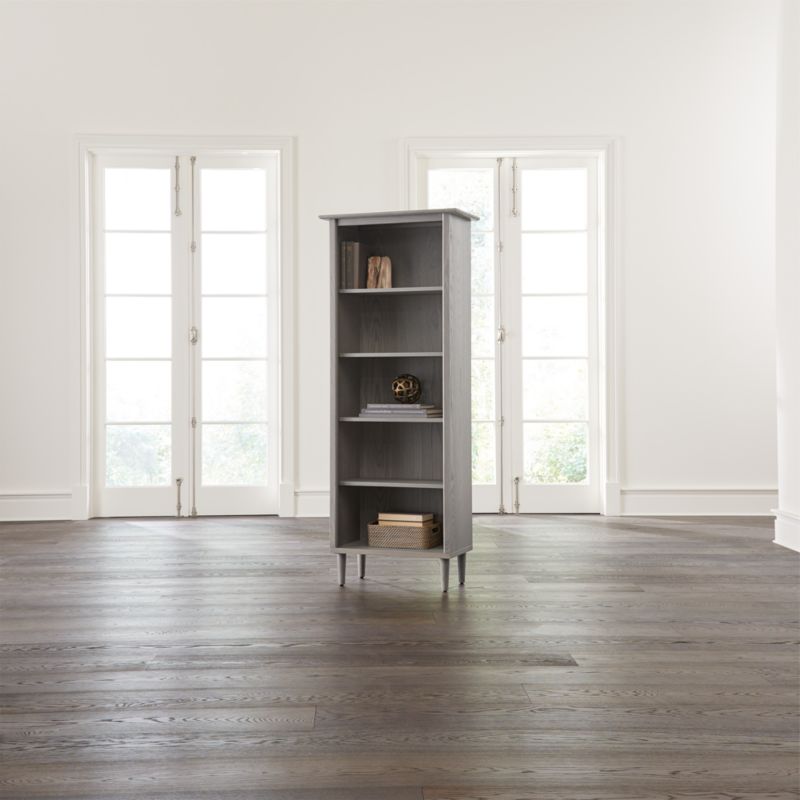 Kendall Dove Bookcase + Reviews | Crate & Barrel