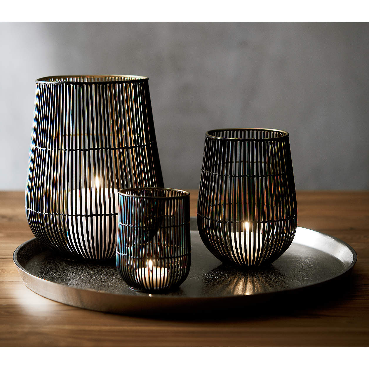 Kent Wire Candle Holders | Crate & Barrel Canada