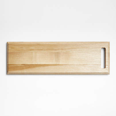 Extra-Long Vintage-Inspired Wooden Board by Laura Kim | Crate & Barrel ...
