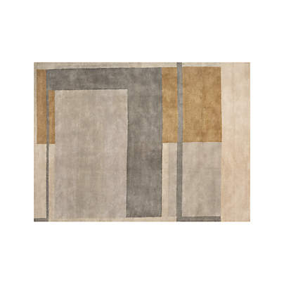 Liotti Watercolor Area Rug 9'x12' + Reviews | Crate & Barrel