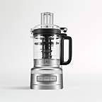 KitchenAid Contour Silver 9-Cup Food Processor + Reviews | Crate & Barrel
